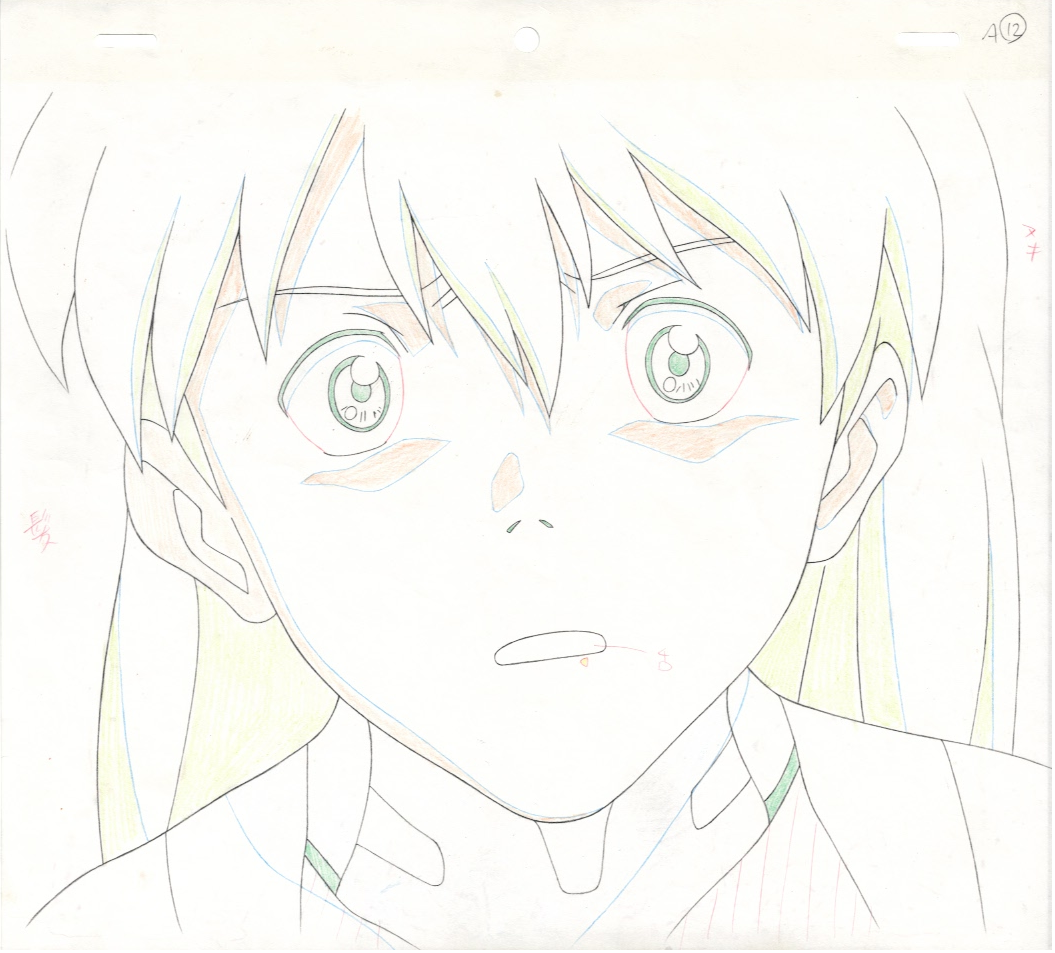 Neon Genesis Evangelion Original Drawing (Asuka Langley Soryu ...